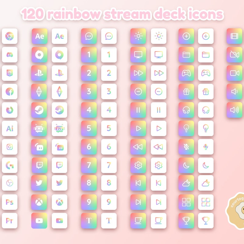 Stream Deck Icons - Etsy