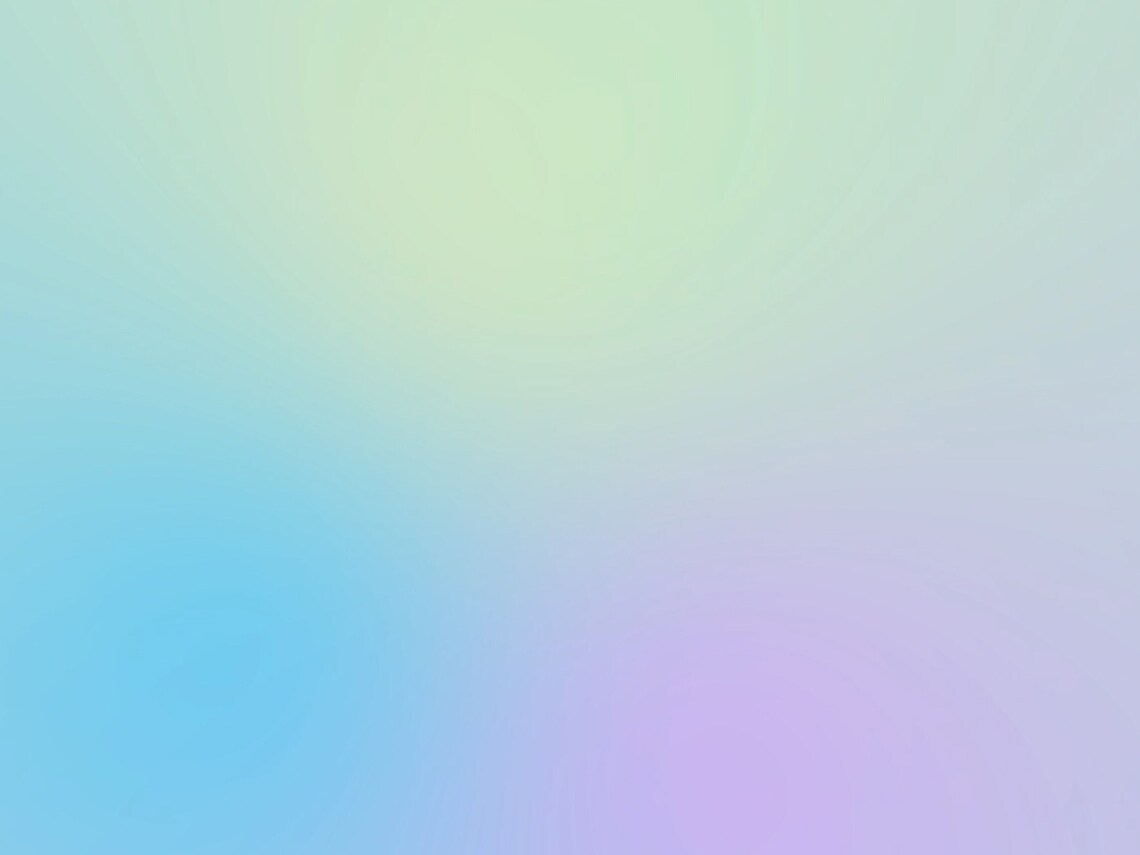 Soft Pastel Rainbow Gradient Circle Effect Twitch Streaming | Etsy