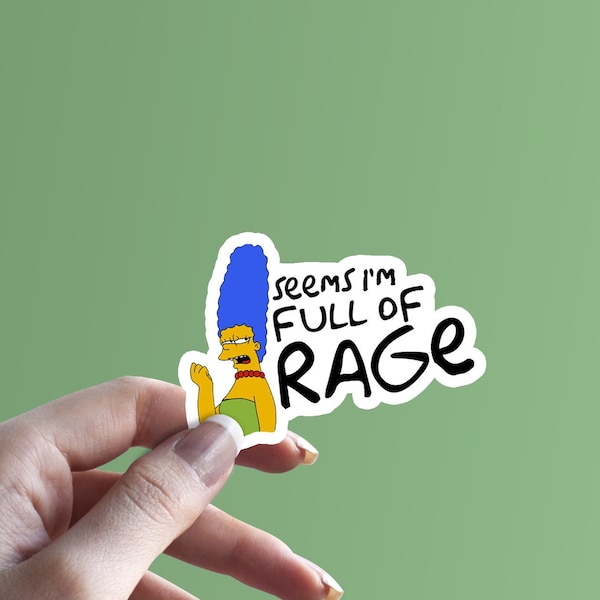 Marge Simpson Stickers - Etsy