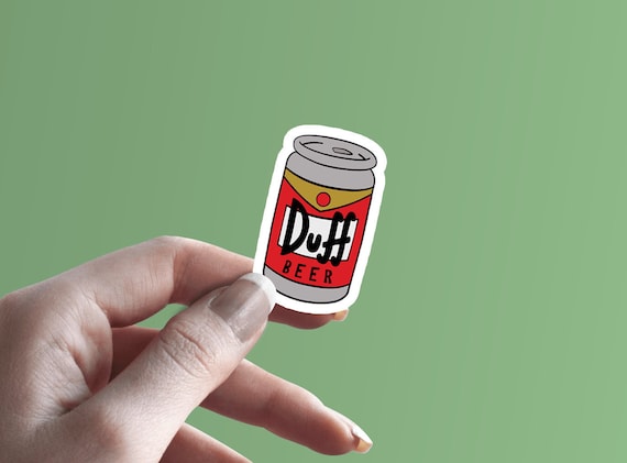 Stickers, Labels & Tags Krusty duff beer sticker The Simpsons sticker ...