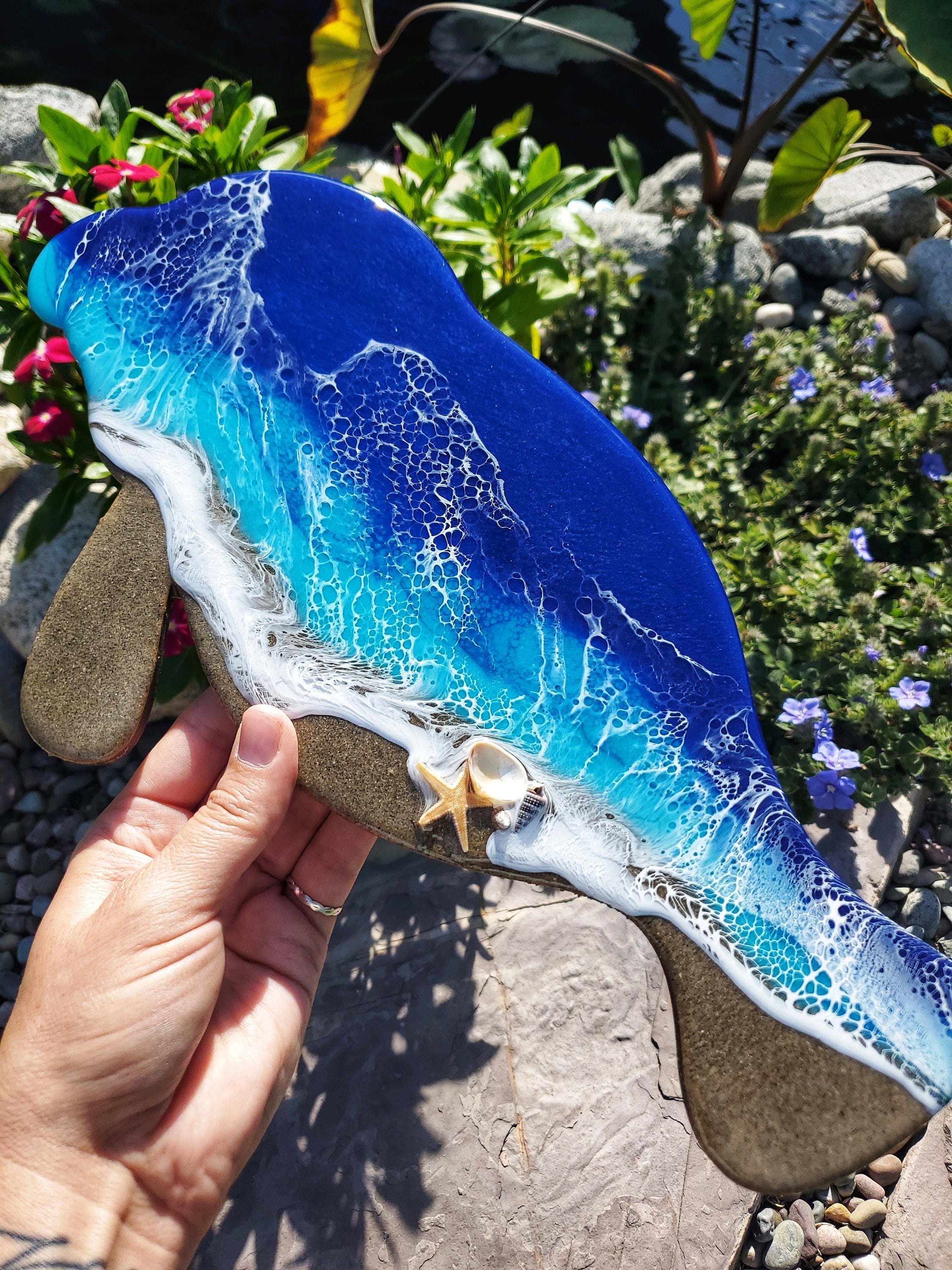 Manatee Manatee Decor Animal Wall Decor Sea Creature - Etsy