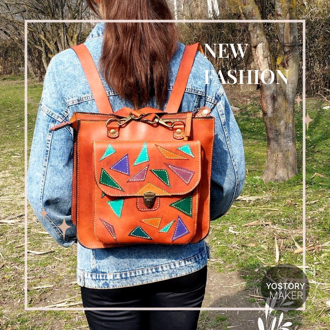 Hand Stiched Leather Bag/genuine Leather Bag/shoulder Bag/handmade ...