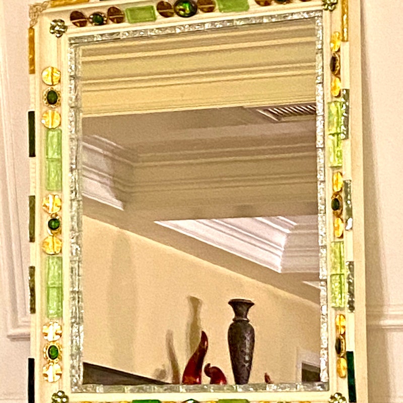 Mosaic Mirror - Etsy