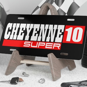 Chevy C10 Vanity Plate, C10 Truck, Chevy Cheyenne, Chevy Truck Vanity ...