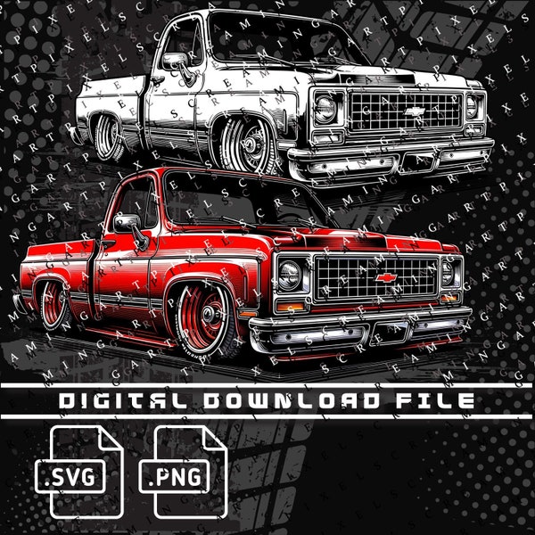 Chevy C10 Stickers - Etsy