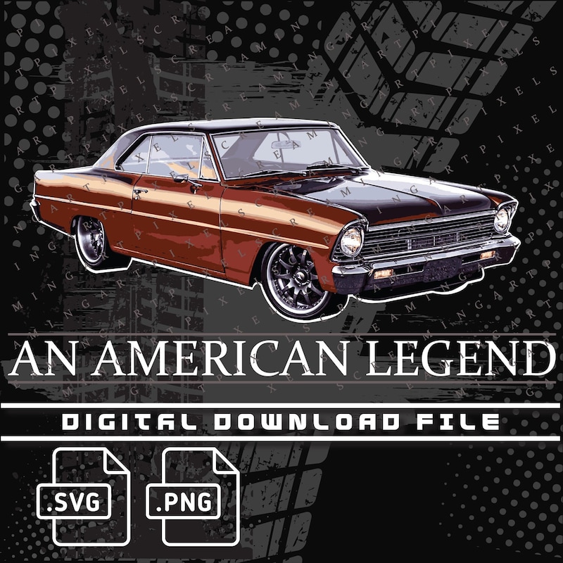 Chevy Nova Svg - Etsy