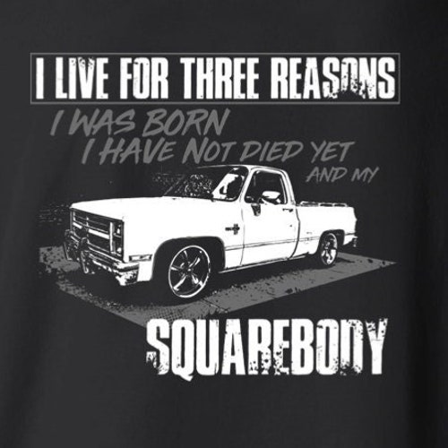 1986 Chevy Silverado C10 Pickup Square-body Truck Black Flag - Etsy