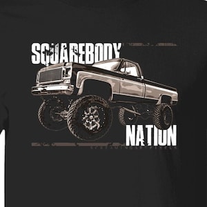Square Body Nation Shirt, Chevy C10, Silverado, Chevy Truck, Square ...