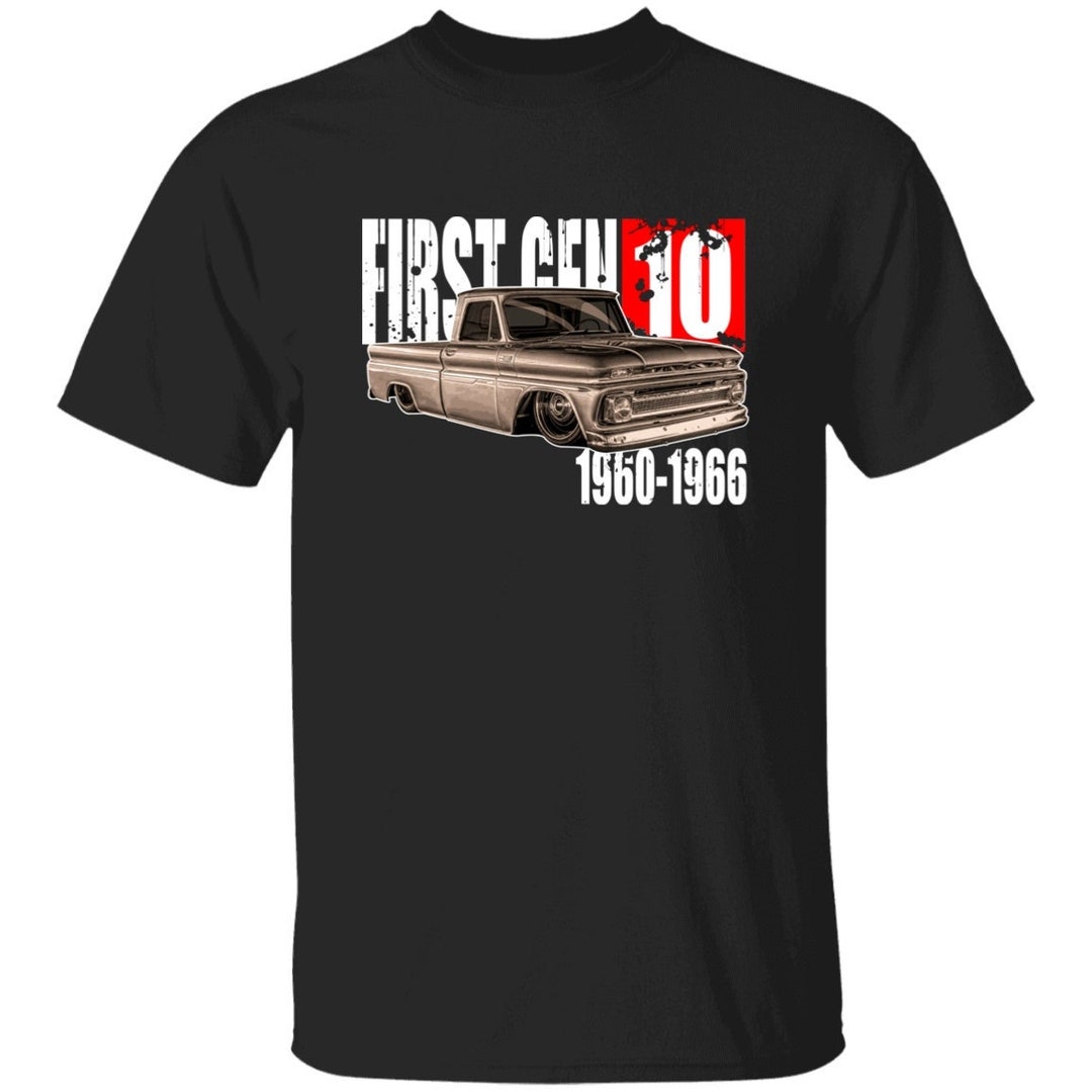 Chevy C10 First Generation, 1960-1966 C10 Custom Truck T-shirt - Etsy