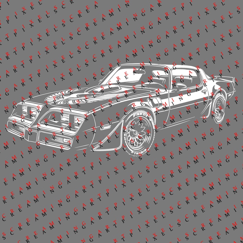 Pontiac Trans Am Digital File, Firebird Pontiac Png File, Firebird, PNG ...