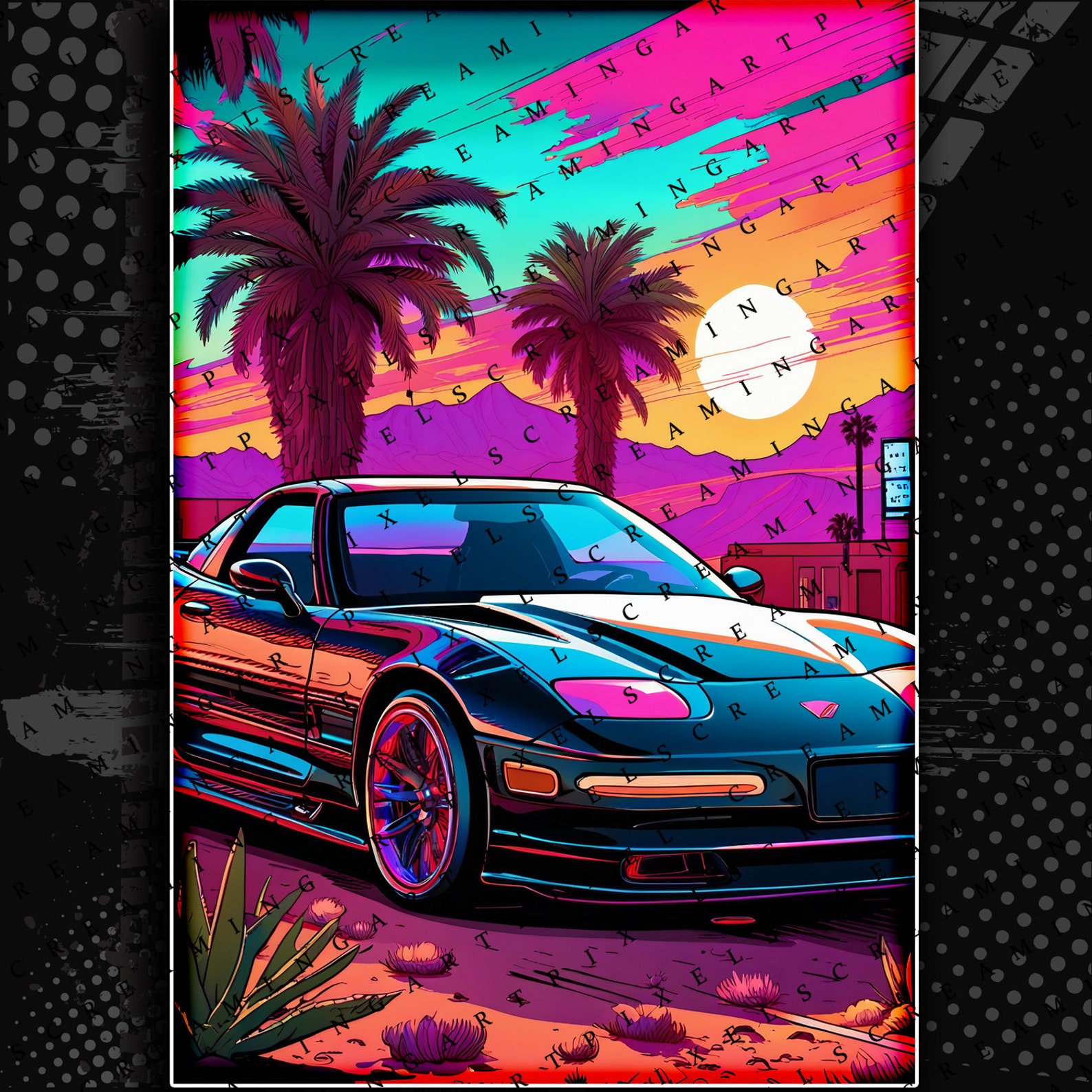 Chevy Corvette, C5, C6, Corvette Svg Png, Digital File 3 Pack, Desert ...