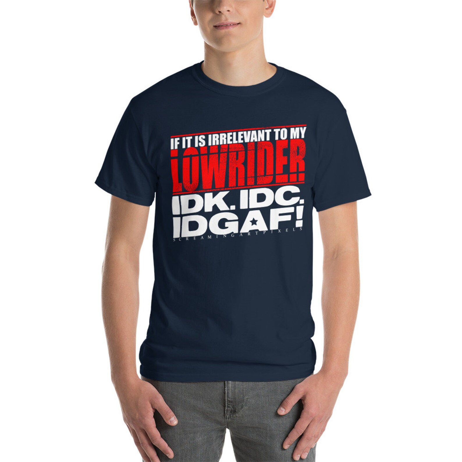 IDGAF - Lowrider Shirt, Lowrider T Shirt, Old School Lowrider, Lowrider ...