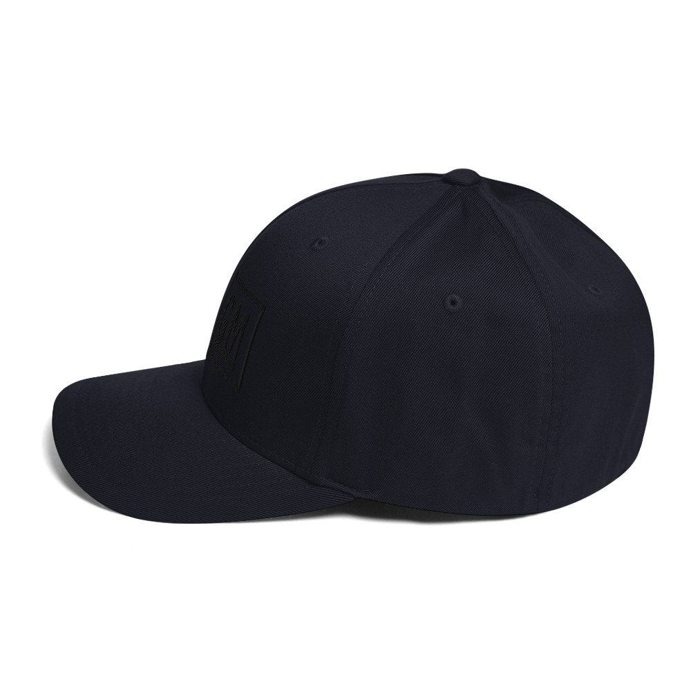 GM Logo Flex Fit, Chevy Truck Hat Structured Twill Cap, Black Logo ...