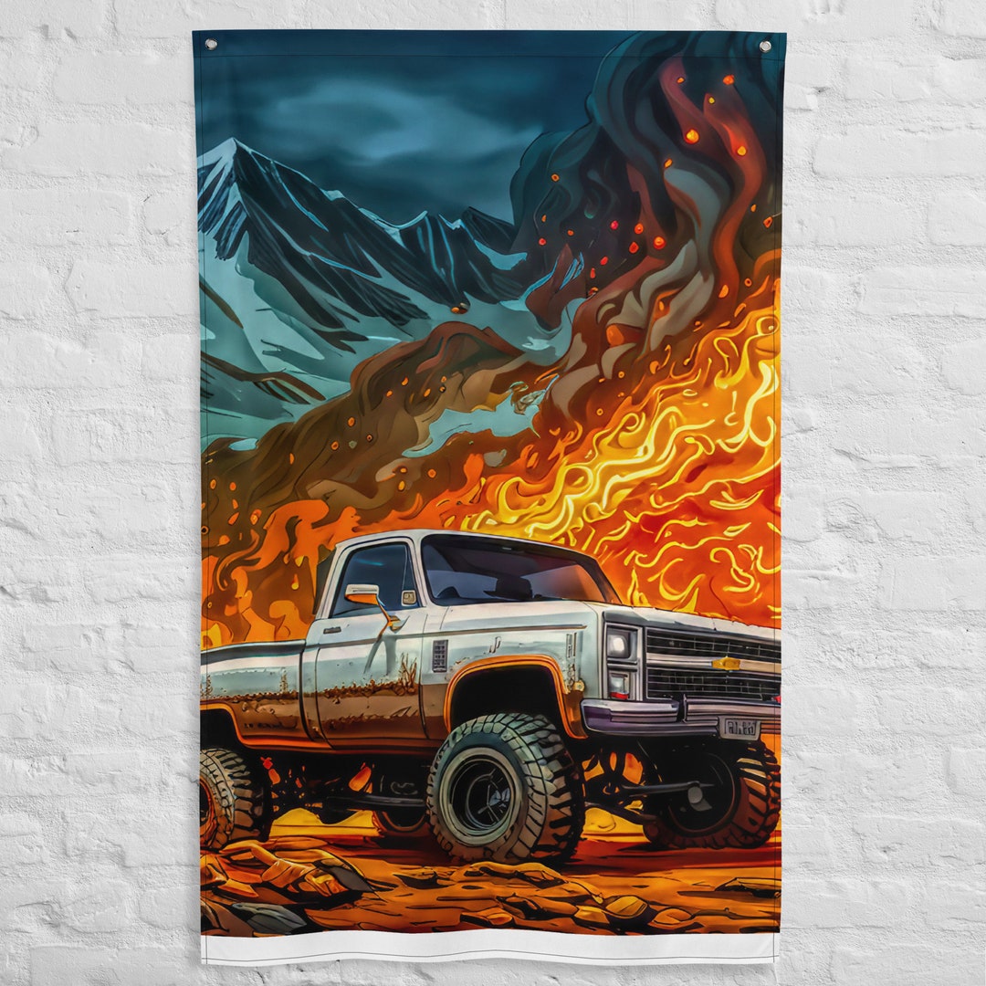 Chevy K20 Truck Flag Squarebody K20 Flag C10 Squarebody - Etsy