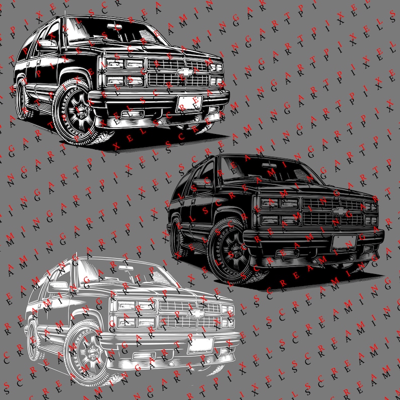 Chevy Tahoe, Obs Chevy, Tahoe Nation Digital File, PNG and SVG Files ...