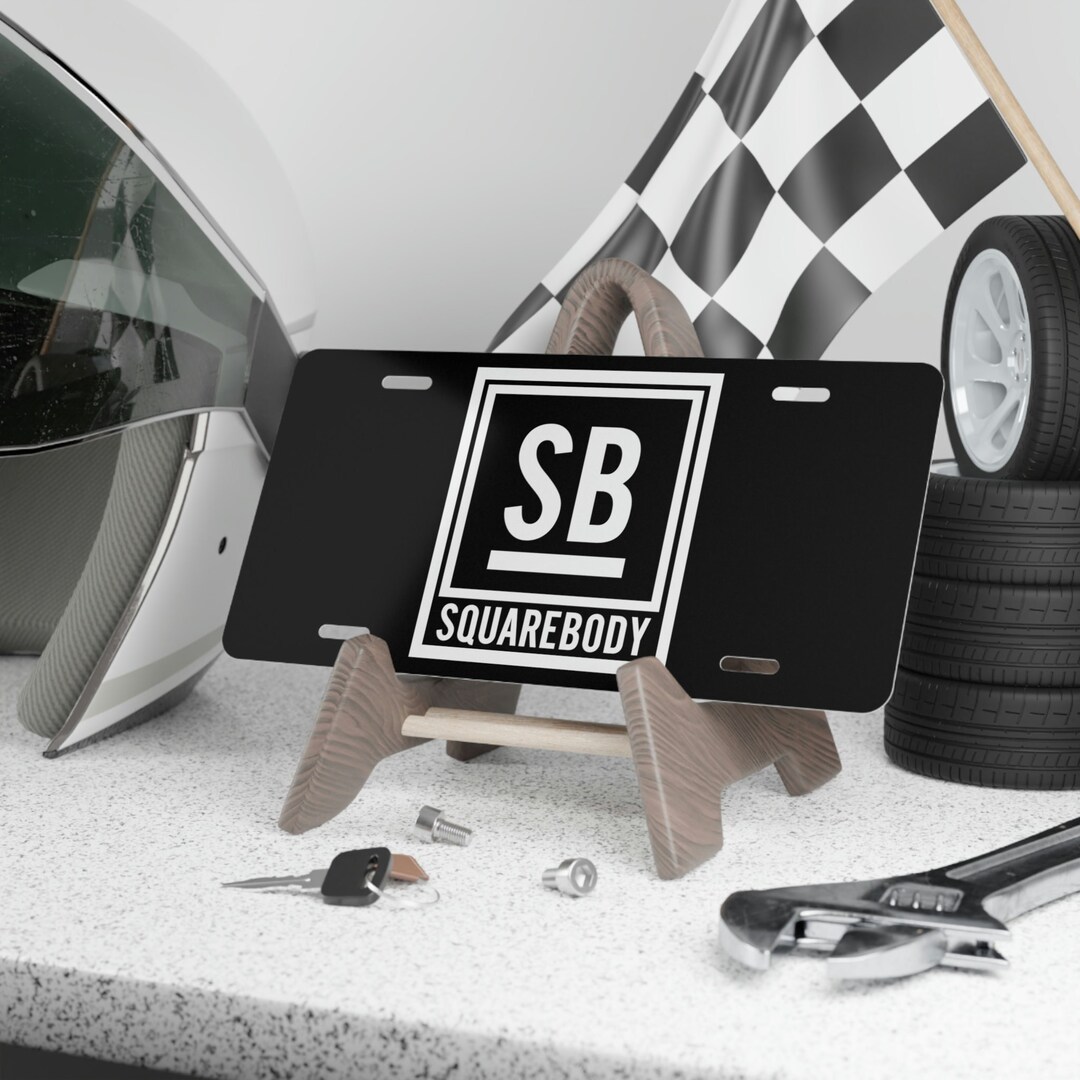 Chevy Squarebody Vanity Plate, Chevy C10 License Plate, Square Body ...