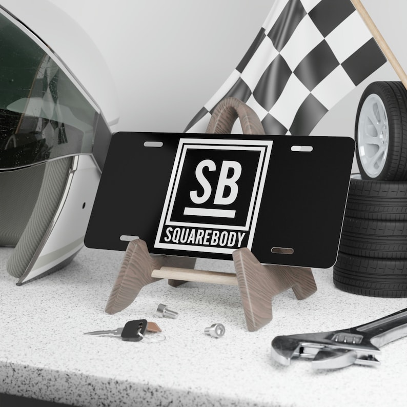 Chevy Squarebody Vanity Plate, Chevy C10 License Plate, Square Body ...