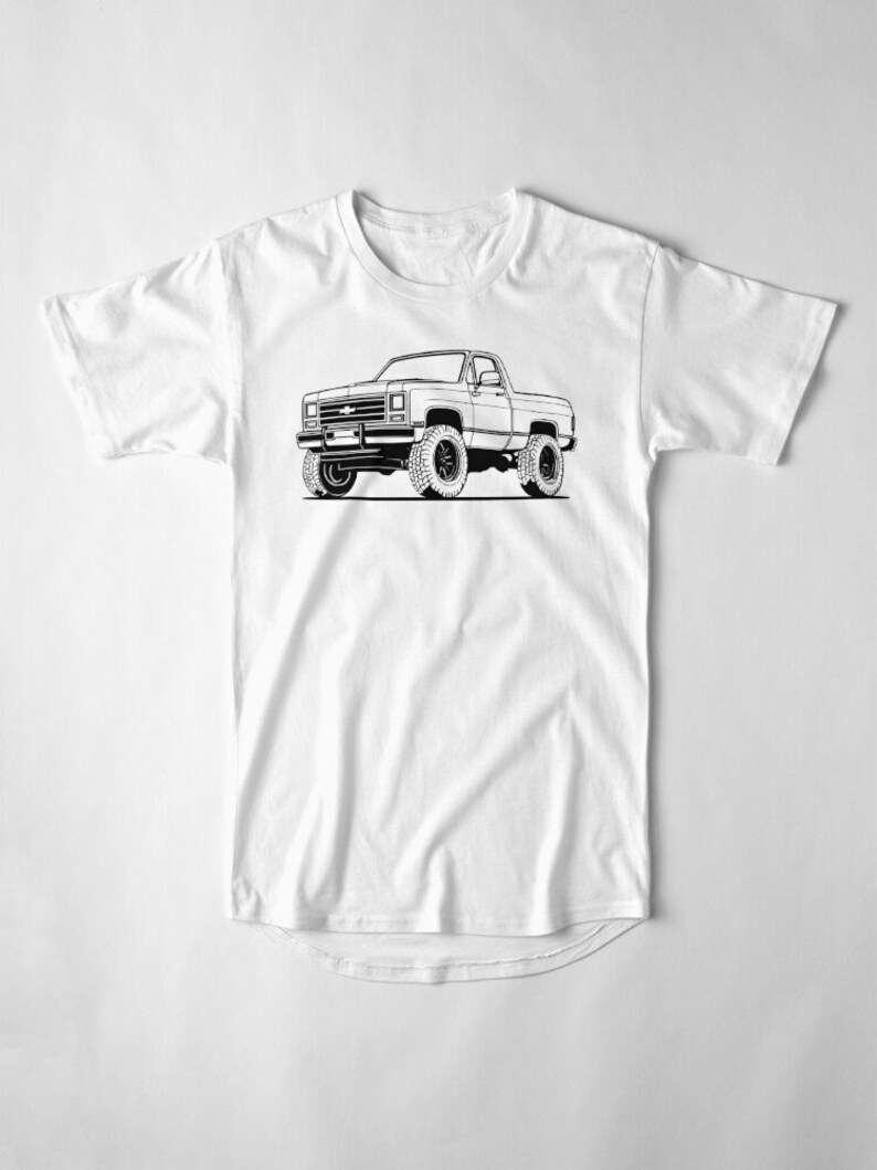 Chevy Squarebody K20 Custom Deluxe Digital File, PNG and SVG Files ...