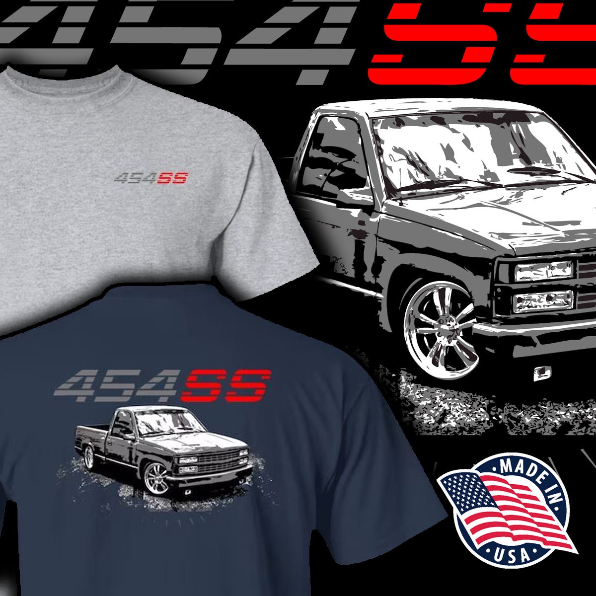 Chevy Old Body Style, Chevy Ck Truck, 454 SS Shirt, Ss Truck, Obs Truck ...
