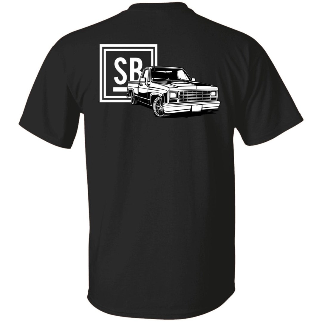 Squarebody Silhouette Truck and Squarebody Logo, C10 Truck, Chevy Truck ...