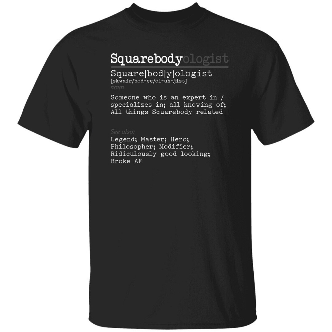 Squarebodyologist, Square Body Shirt, Chevy Truck Shirt, C10 Truck ...