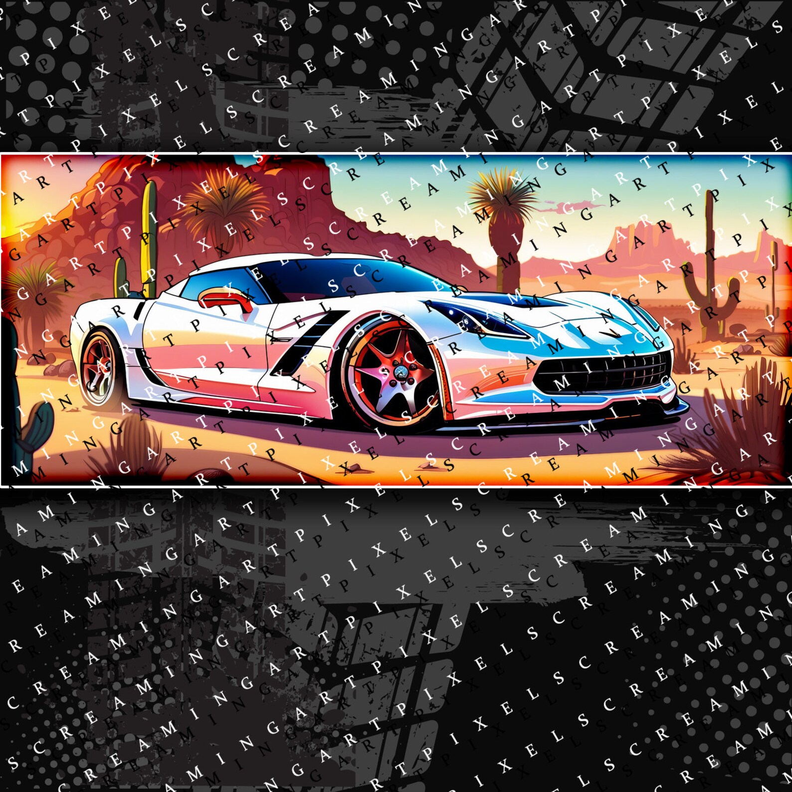Chevy Corvette, C5, C6, Corvette Svg Png, Digital File 3 Pack, Desert ...