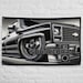 Slammed Squarebody Chevy C10 Emblem Garage Flag - Etsy