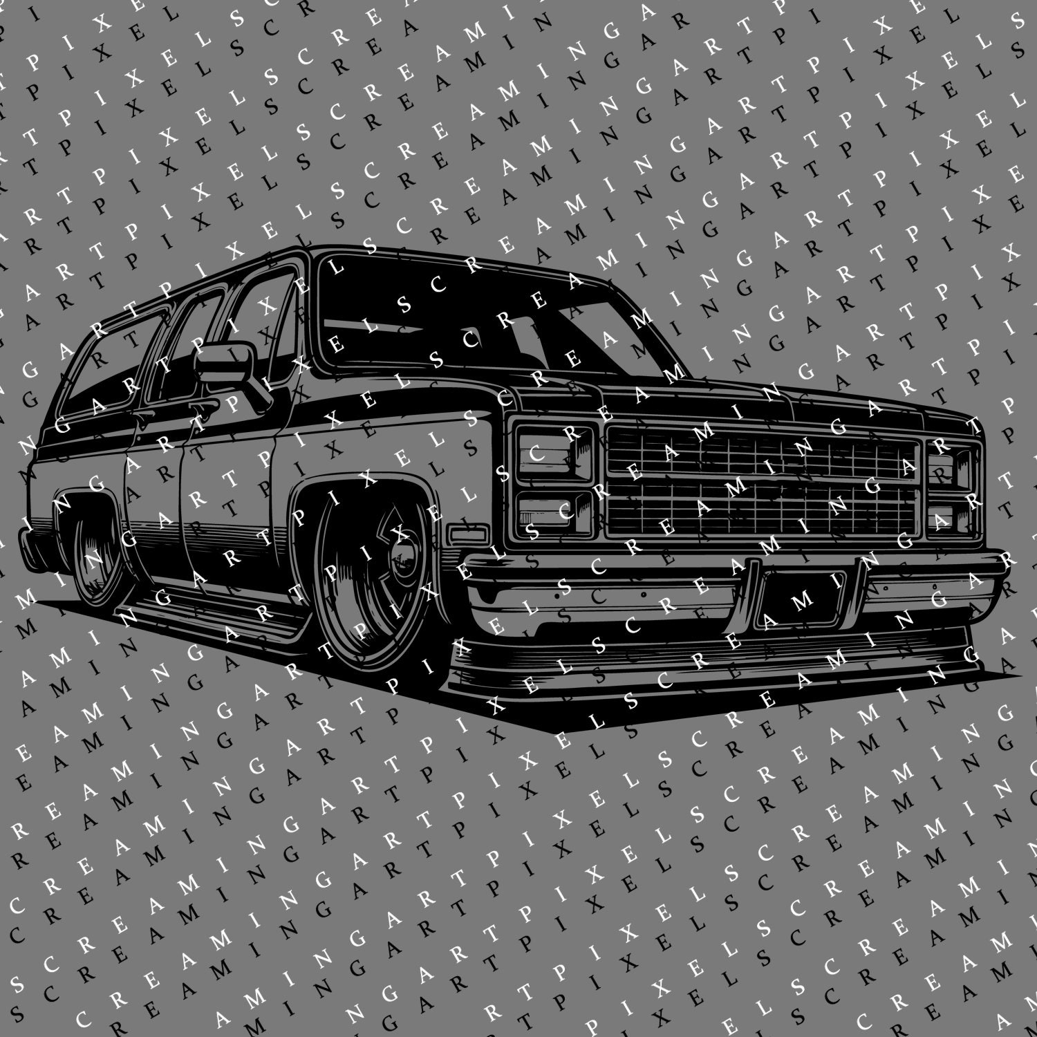 Chevy Suburban Squarebody Png File, Burb Life, Suburban Svg, PNG and ...