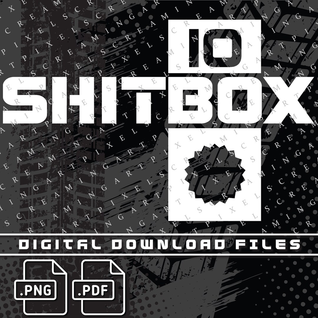 Shitbox Emblem Digital File, Shitbox C10, Shitbox Squarebody, Chevy ...