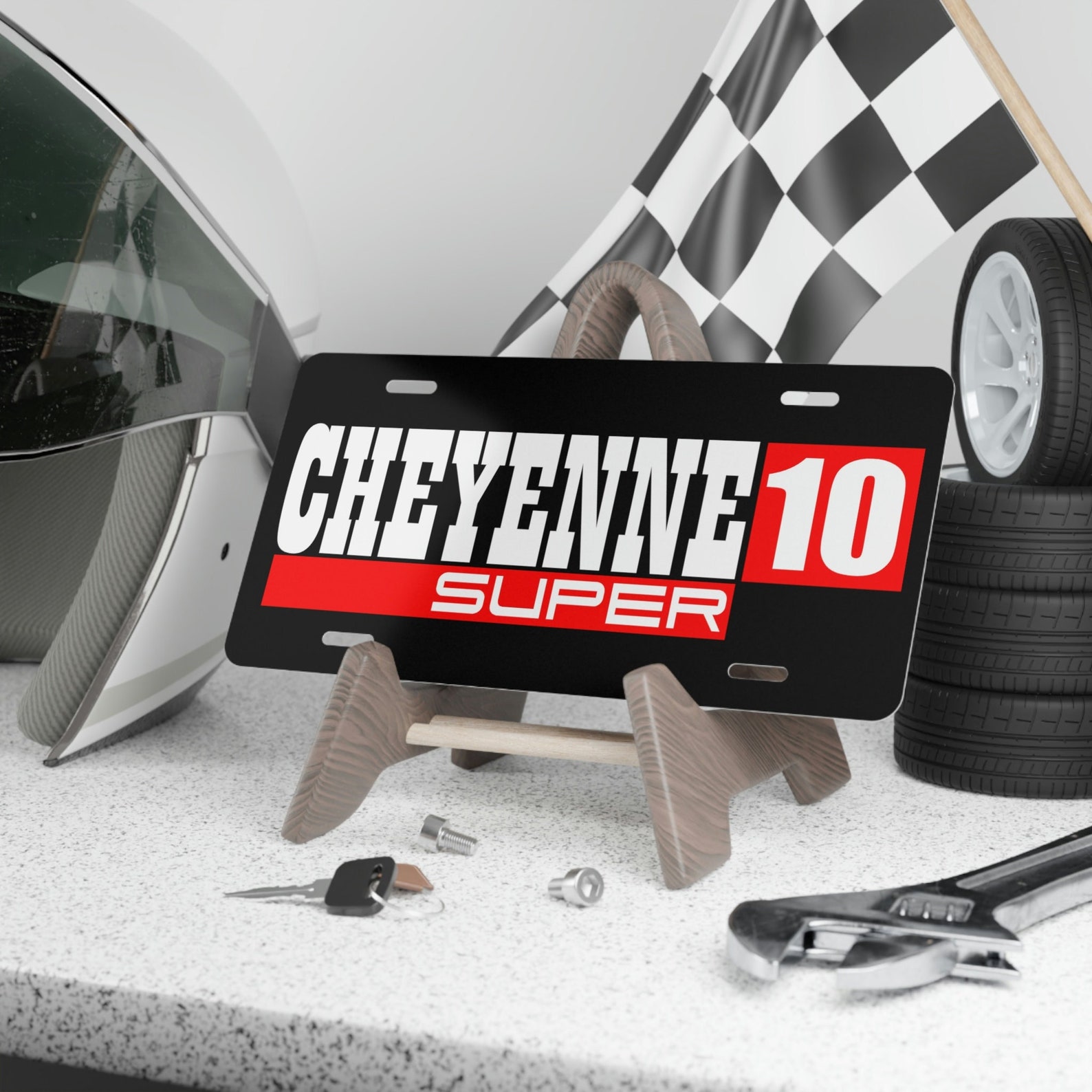 Chevy C10 Vanity Plate, C10 Truck, Chevy Cheyenne, Chevy Truck Vanity ...