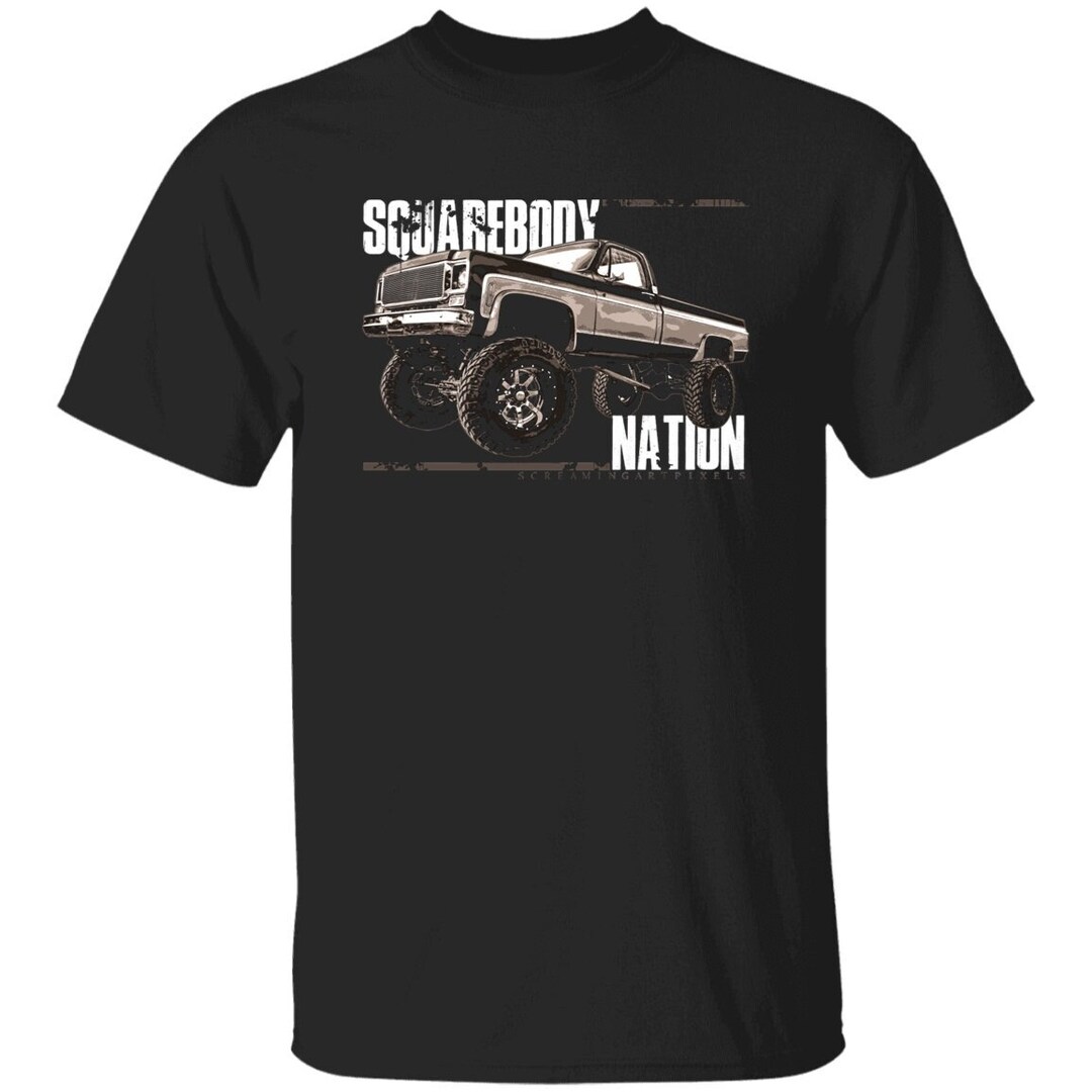 Square Body Nation Shirt Chevy C10 Silverado Chevy Truck - Etsy
