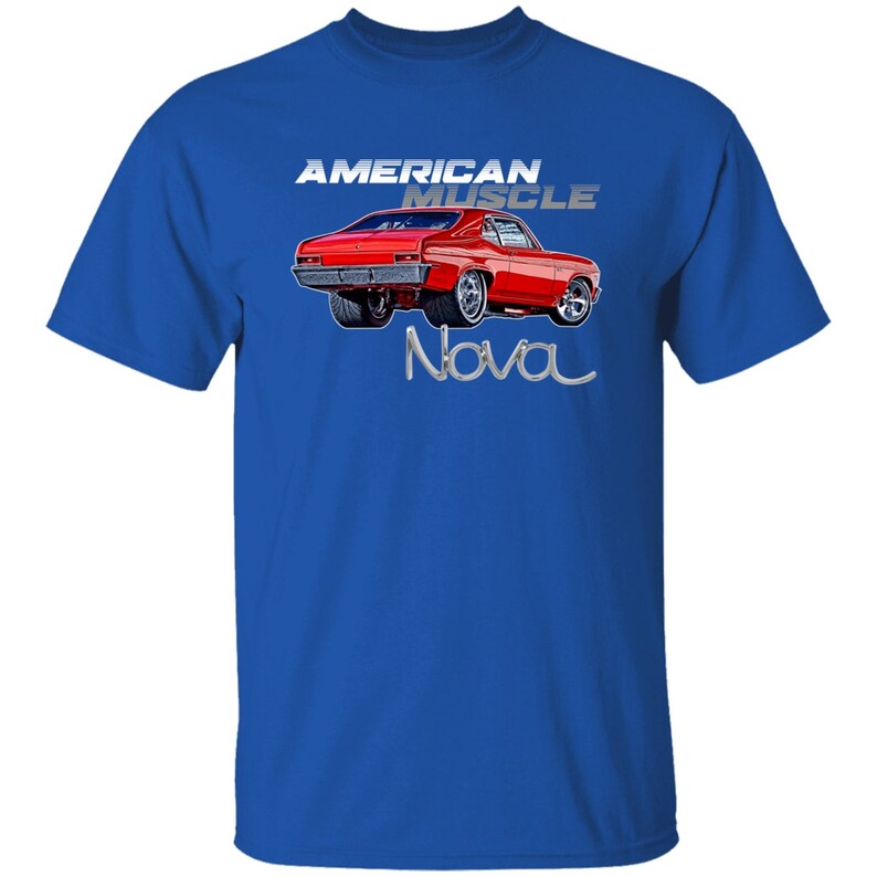 Chevy Nova SS American Muscle, Muscle Car Shirt, Nova, SS, T-shirt - Etsy