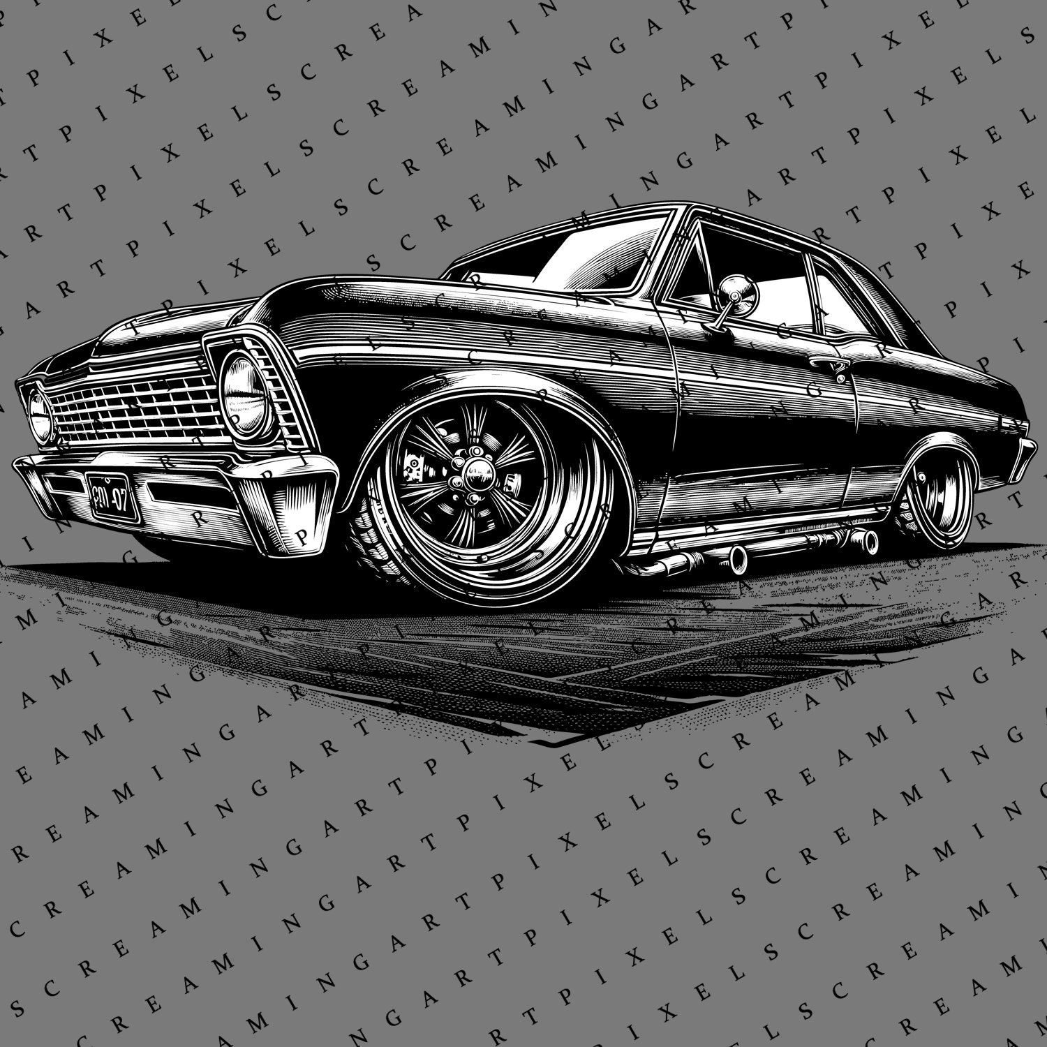 1967 Chevy Nova Ss Digital File, 67 Nova Png File, Chevy Nova Ss, PNG ...