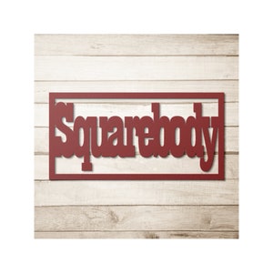 Squarebody Metal Sign - Square Body Chevy, Chevy C10, Chevy Truck, C10 ...