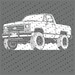 Chevy Squarebody K20 Custom Deluxe Digital File, PNG and SVG Files ...
