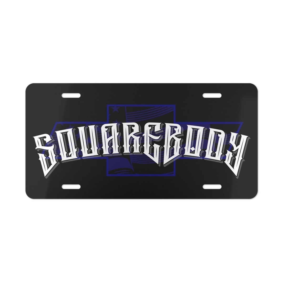 Chevy Squarebody Vanity Plate, Chevy C10 License Plate, Square Body ...