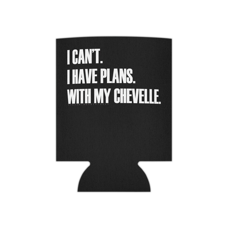 Chevy Chevelle Koozie, Chevy Chevelle, Chevelle, Chevy Racing, Beer ...
