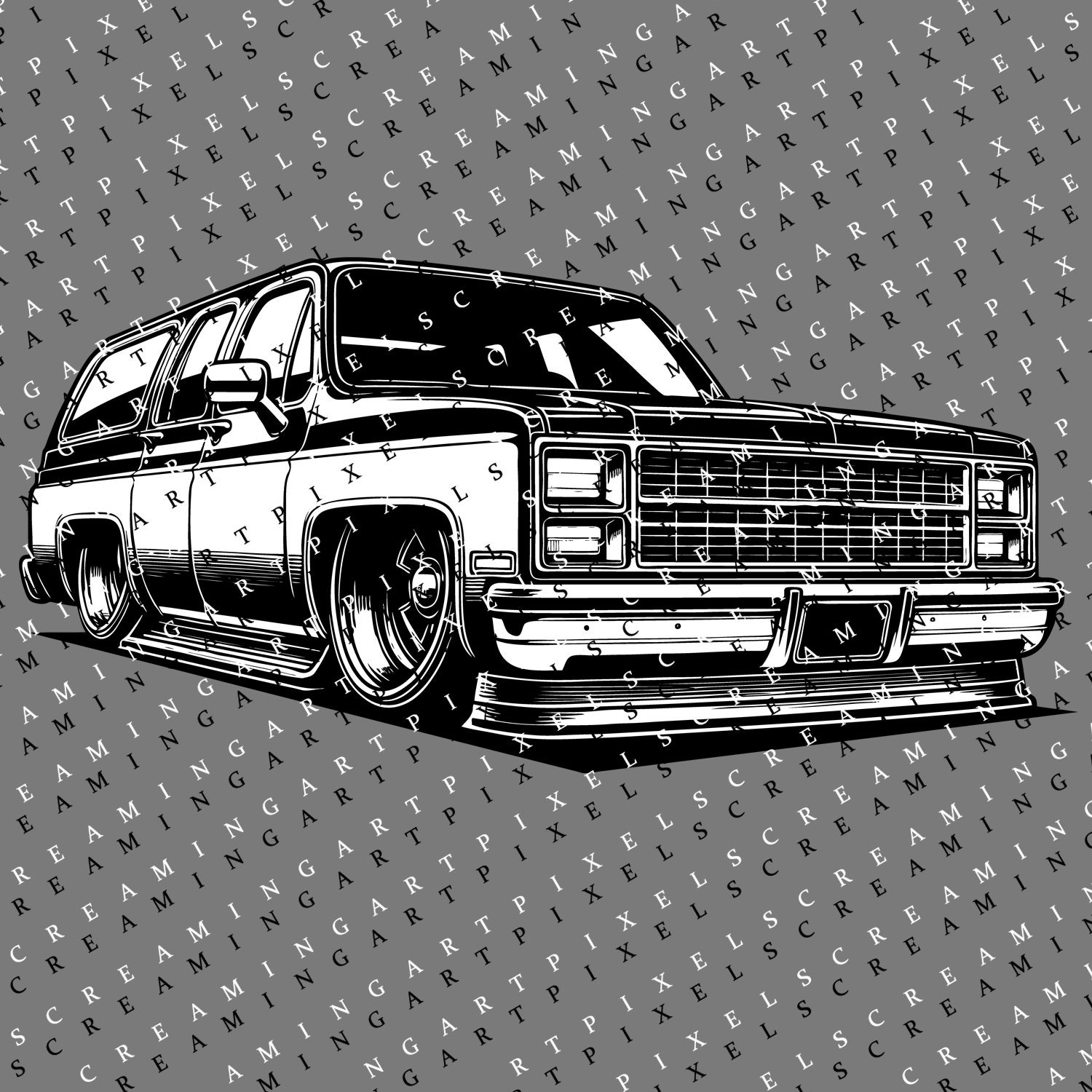 Chevy Suburban Squarebody Png File, Burb Life, Suburban Svg, PNG and ...