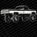 Chevy K20 Squarebody Truck, Digital File, PNG and SVG File, Chevy K10 ...
