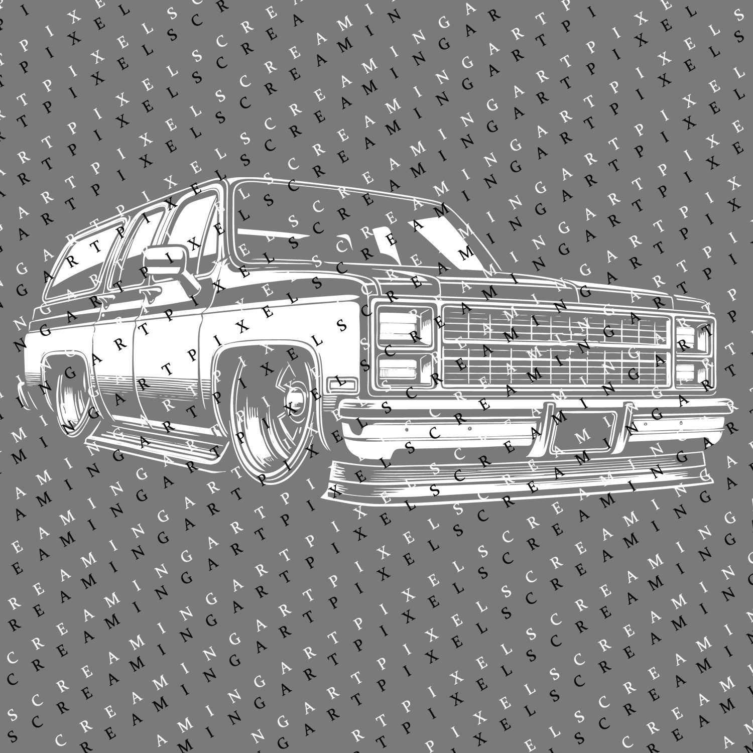 Chevy Suburban Squarebody Png File, Burb Life, Suburban Svg, PNG and ...