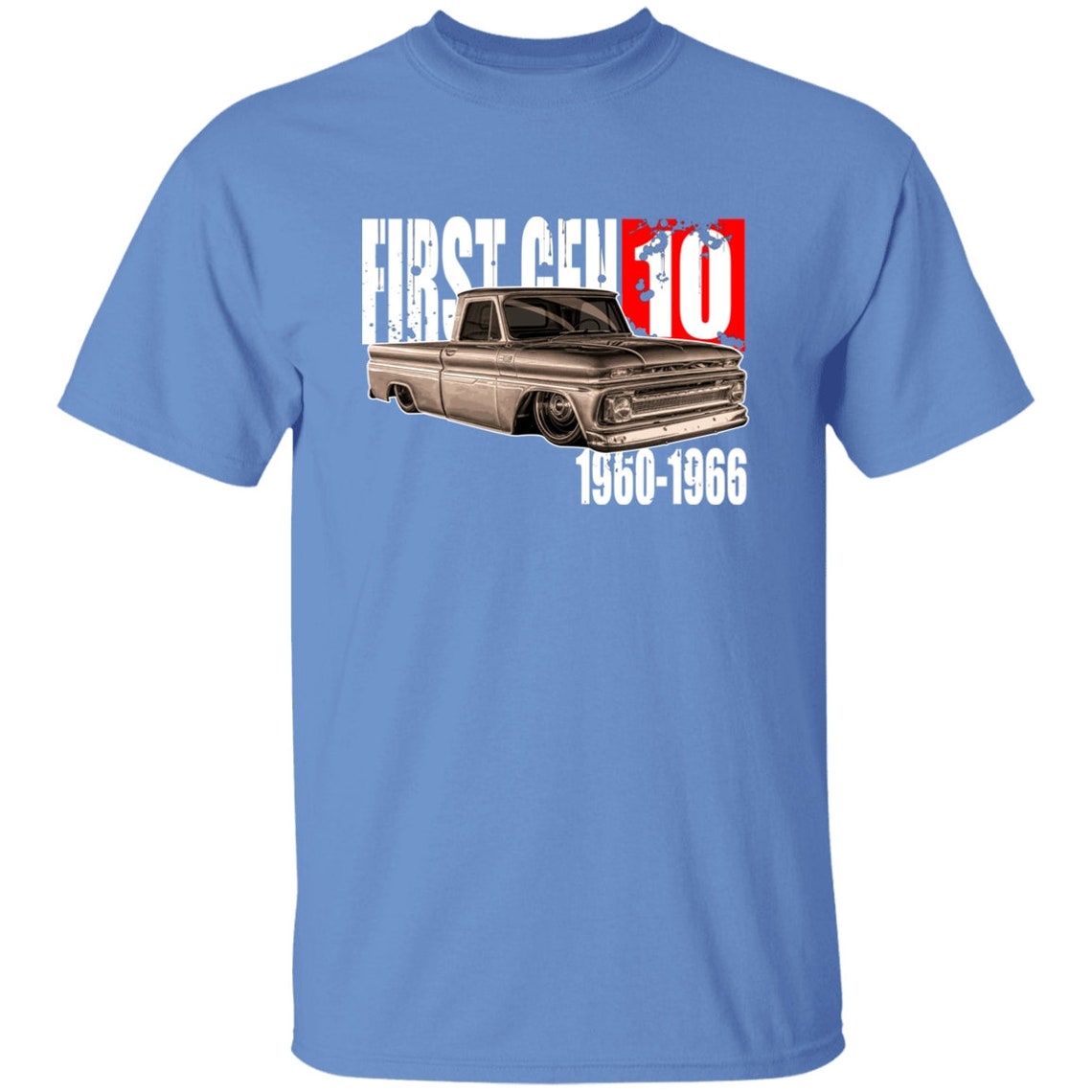 Chevy C10 First Generation, 1960-1966 C10 Custom Truck T-shirt - Etsy