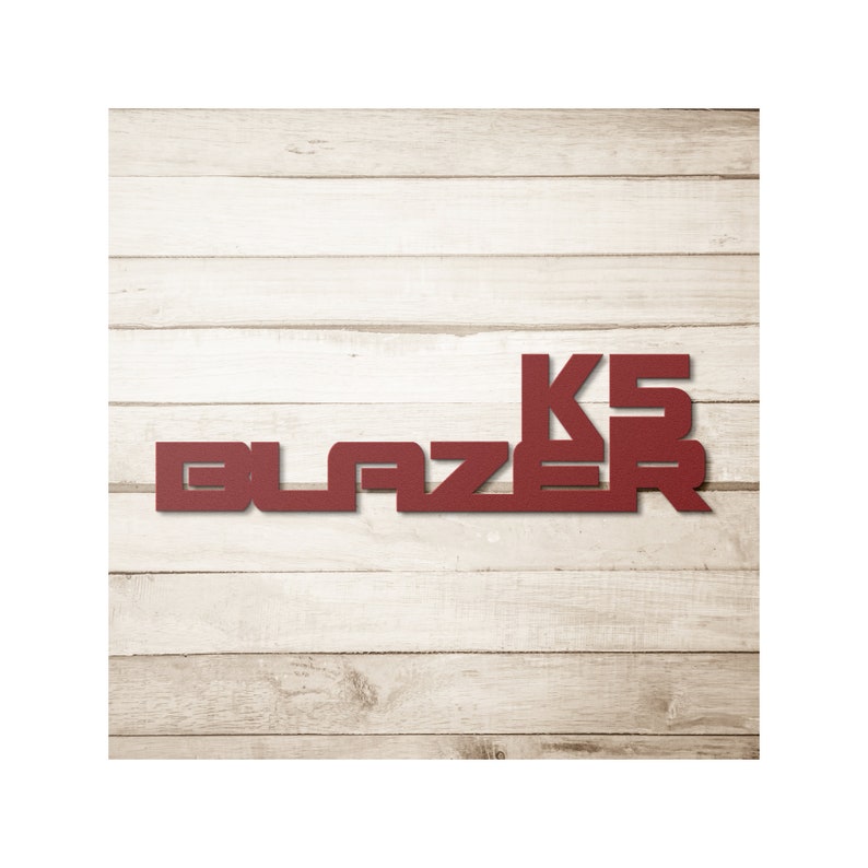 Chevy K5 Metal Sign Chevy C10, K5, Squarebody, Chevy Truck, Square Body ...