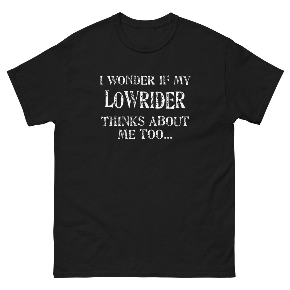 I Wonder Camisa Lowrider, camiseta Lowrider, lowrider de la vieja ...
