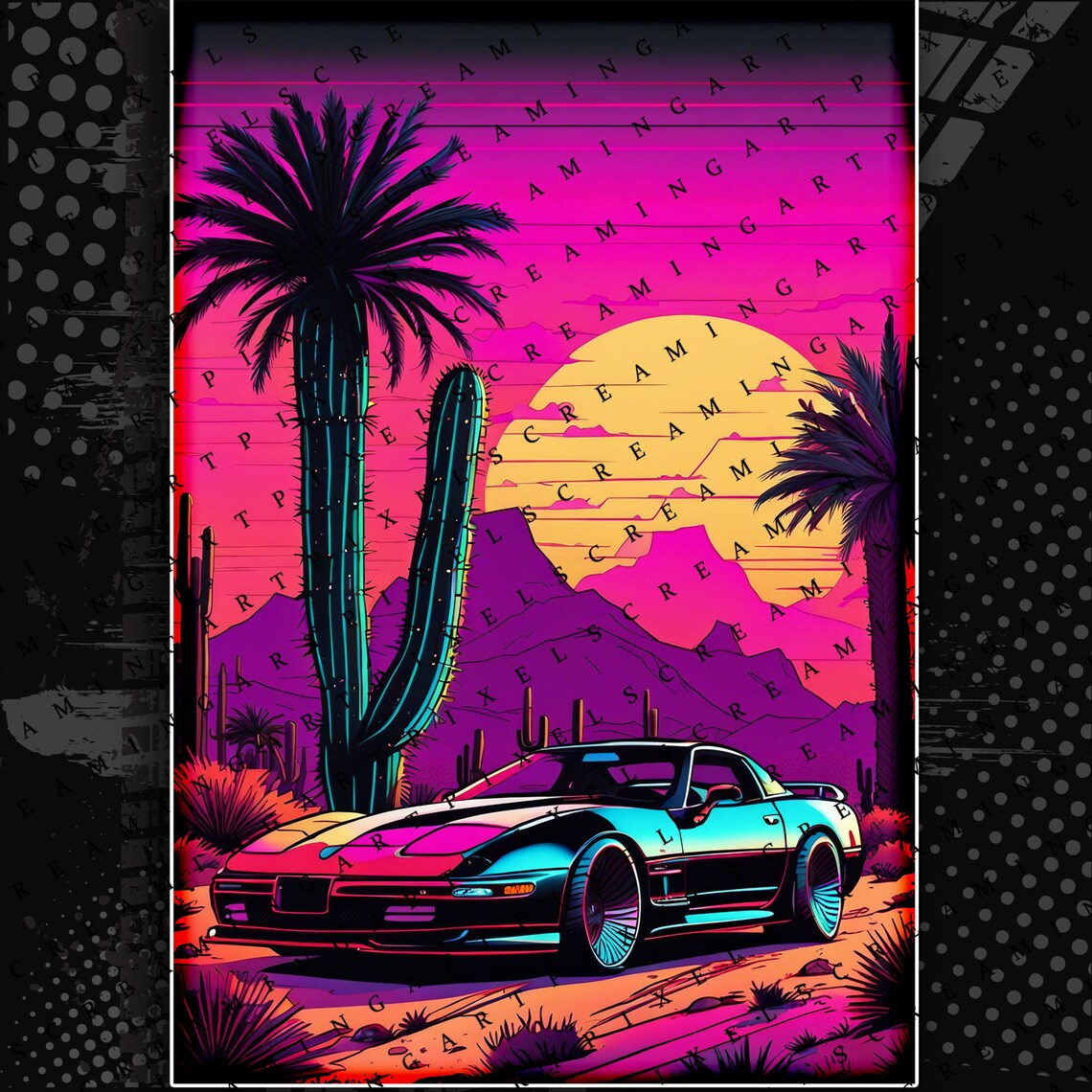 Chevy Corvette, C5, C6, Corvette Svg Png, Digital File 3 Pack, Desert ...