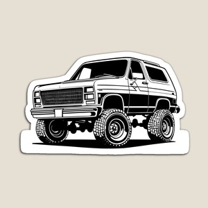 Chevy K5 Blazer Digital File, K5 Blazer, PNG and SVG Files, Chevy K10 ...