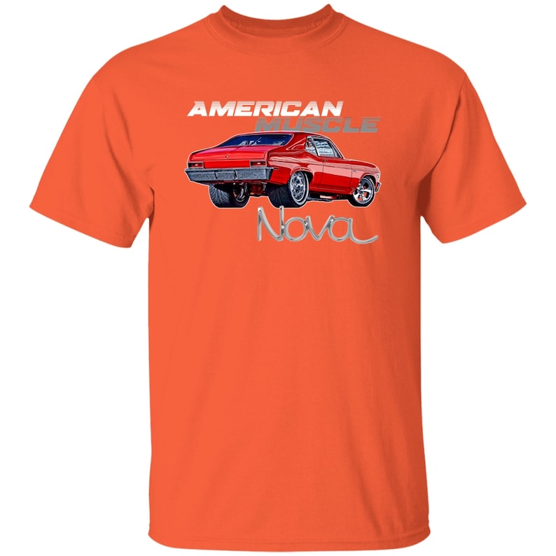 Chevy Nova SS American Muscle, Muscle Car Shirt, Nova, SS, T-shirt - Etsy