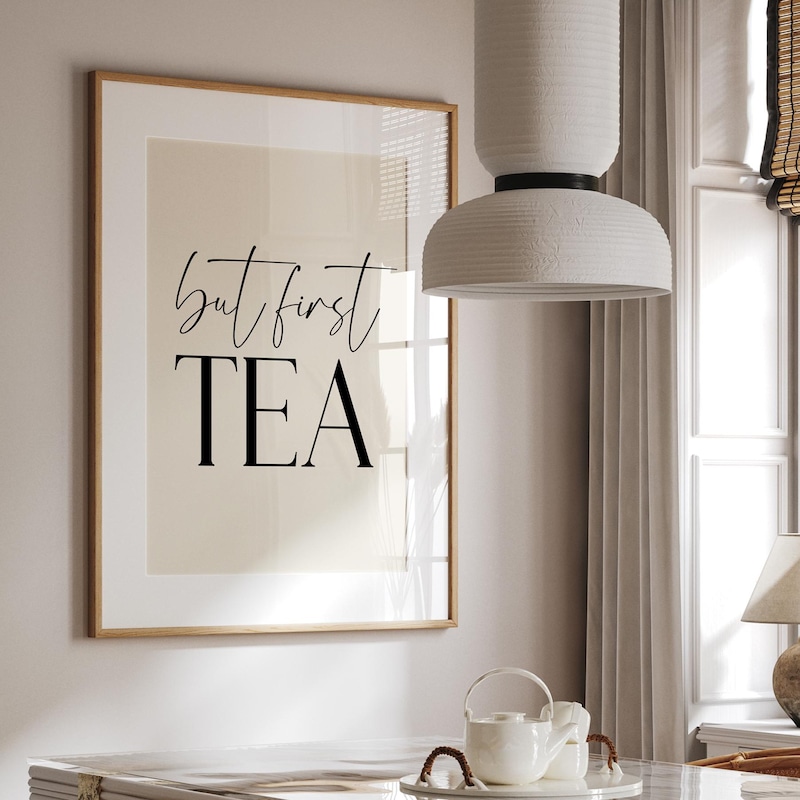Artwork Tea Quotes - Etsy UK