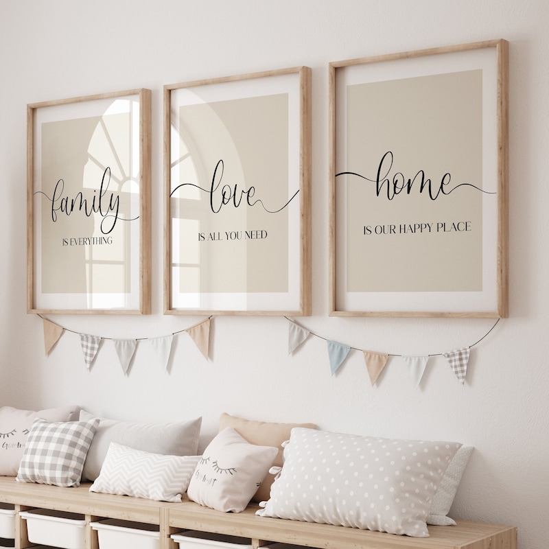 Family Room Wall Art - Etsy