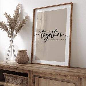 Inspirational Quote Print Bundle, Home Office Decor, Motivational Quote ...