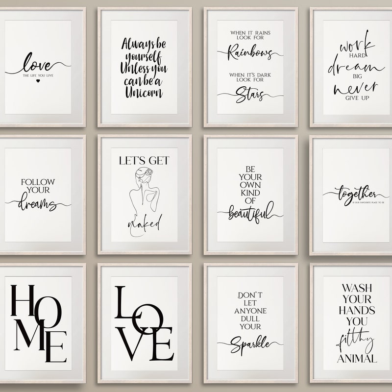 Home Decor Quotes - Etsy